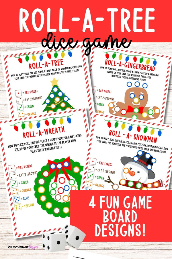 Roll-A-Tree Dice Game – Nuggets of Wisdom