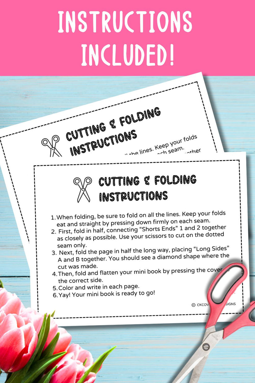 Foldable Mother's Day Mini Book Craft – Nuggets of Wisdom