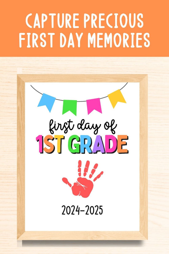 First Day of First Grade Sign Bundle – Nuggets of Wisdom