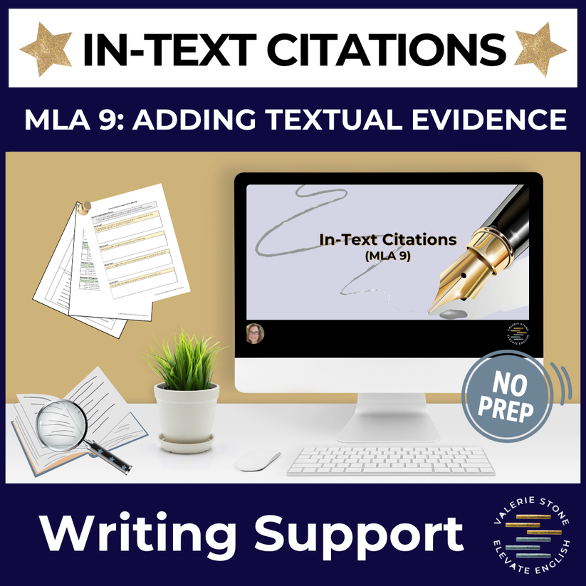 MLA 9th Edition In-Text Citation Rules & Practice | Video Lesson Inclu ...