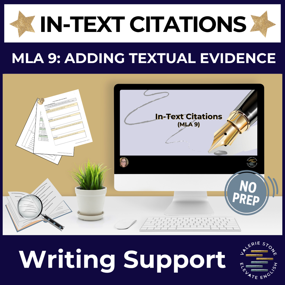 MLA 9th Edition In-Text Citation Rules & Practice | Video Lesson Inclu ...