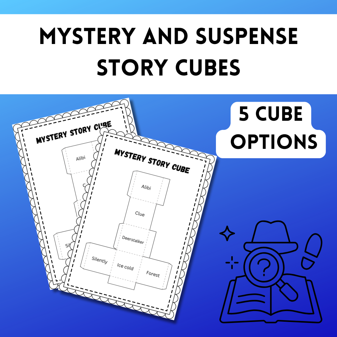 Mystery and Suspense Story Cubes – Nuggets of Wisdom