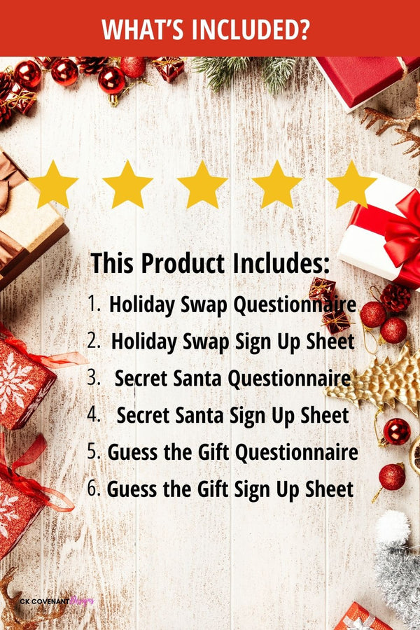 Gift Exchange Questionnaire – Nuggets of Wisdom