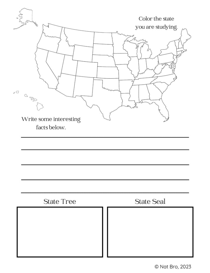 My 50 States Notebook – Nuggets of Wisdom