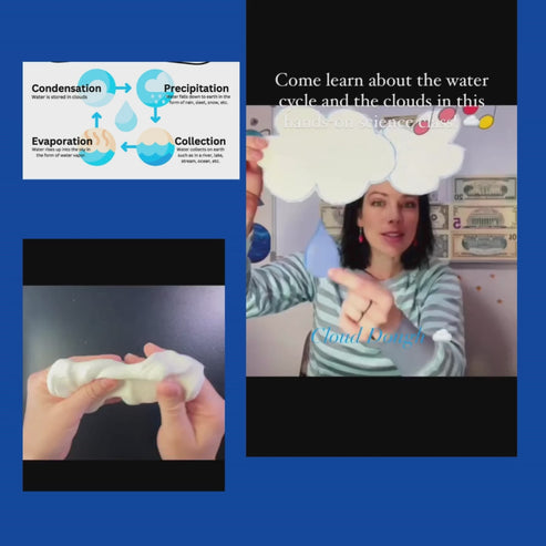 Clouds and Cloud Dough Science Experiment Journal & Step-By-Step Instr ...