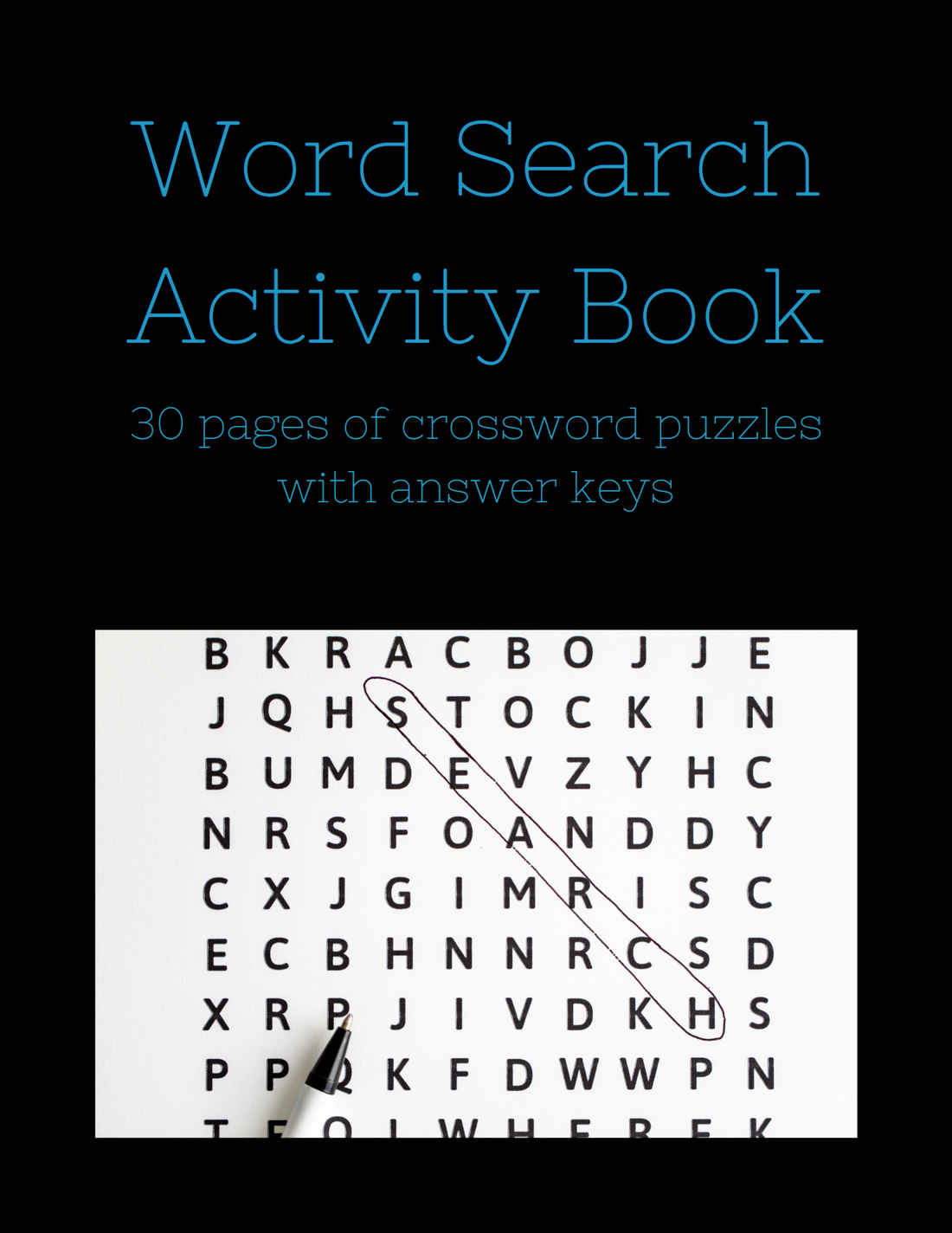Word Search for Kids: 30 Pages with Answer Keys – Nuggets of Wisdom