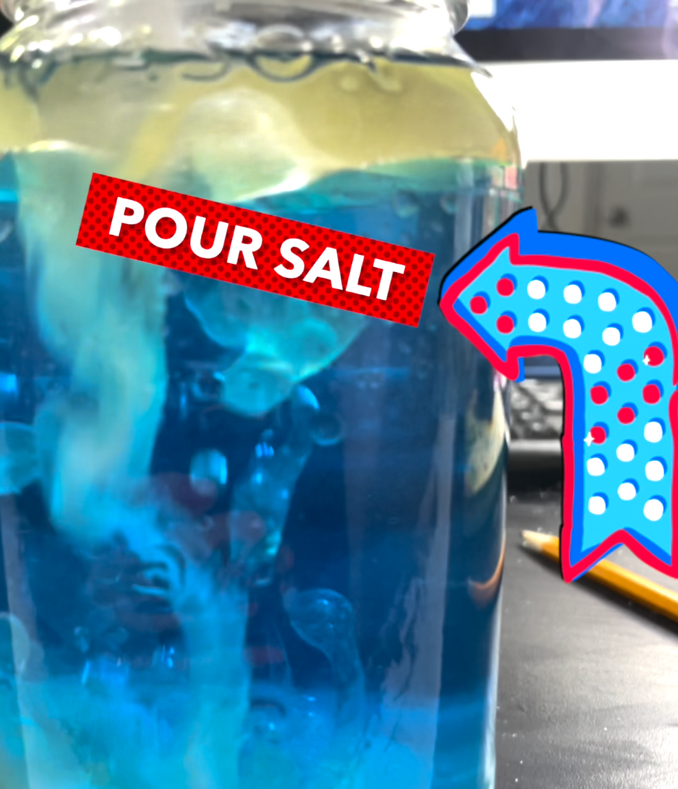 Salt Volcano Science Experiment Journal & Step-By-Step Instructions ...